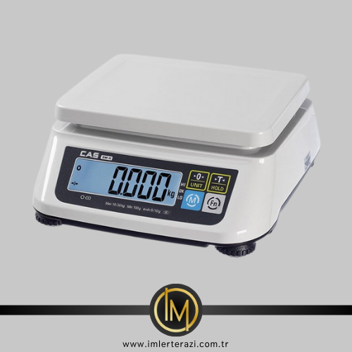 CAS SW-II Dijital Hassas Terazi 15KG/1GR - İmler Terazi | Baskül - Kantar ve Hassas Teraziler